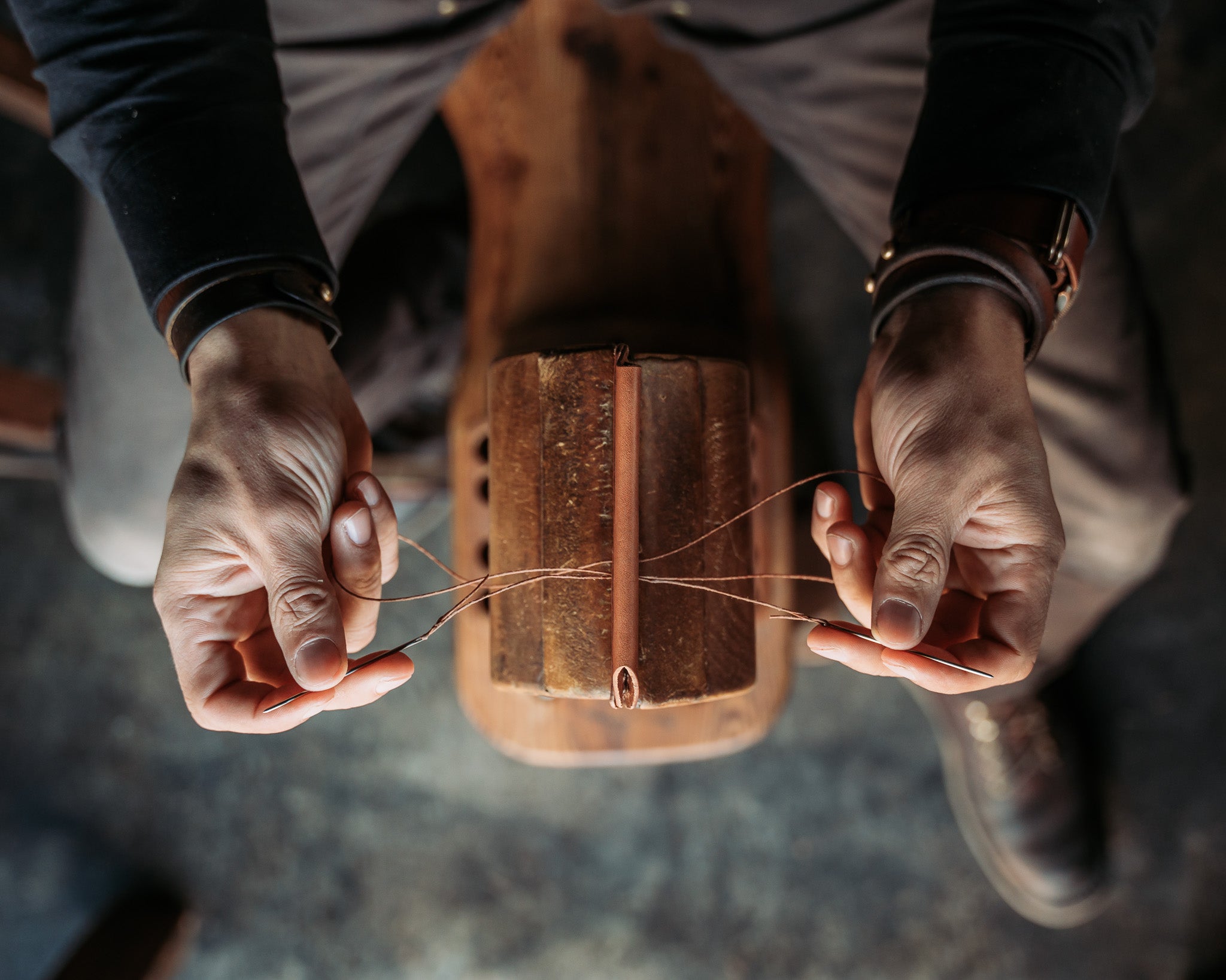 How to Saddle Stitch – Craft and Lore