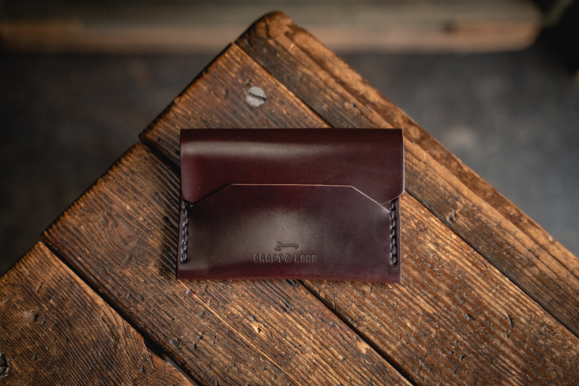 Enfold Fullsize Wallet Horween Shell Cordovan – Craft and Lore