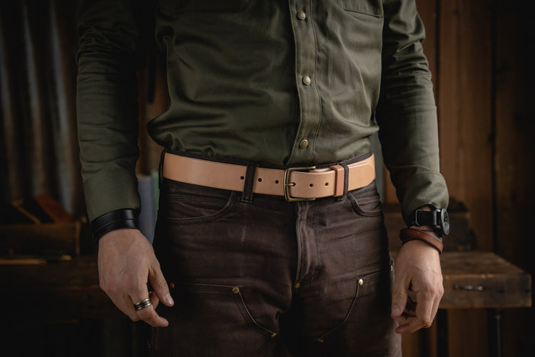 The Craft Belt, Handmade Heavy Duty Thick Leather Belt – Craft and Lore