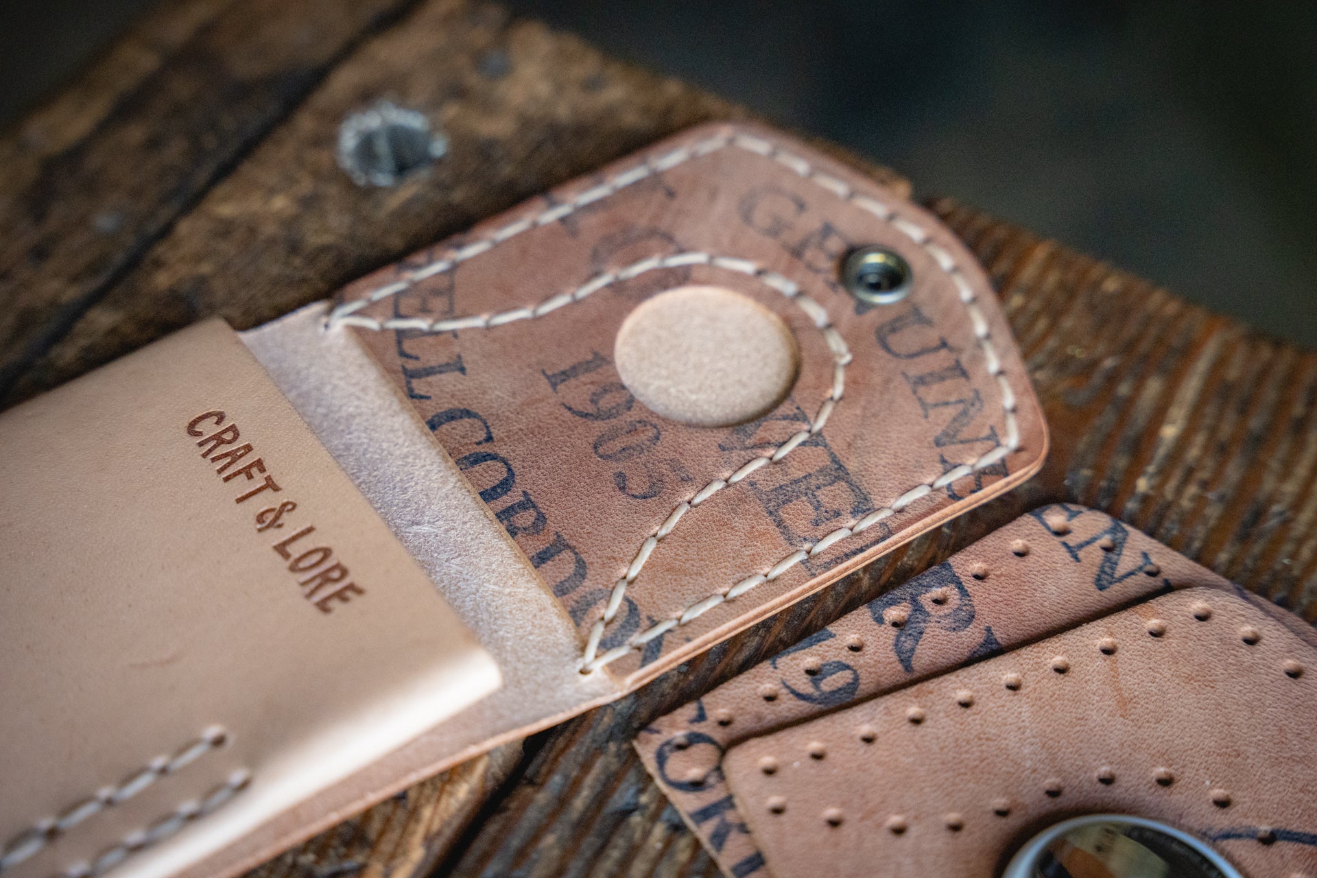 Worry Wallet + Shell Cordovan Pocket – Craft and Lore