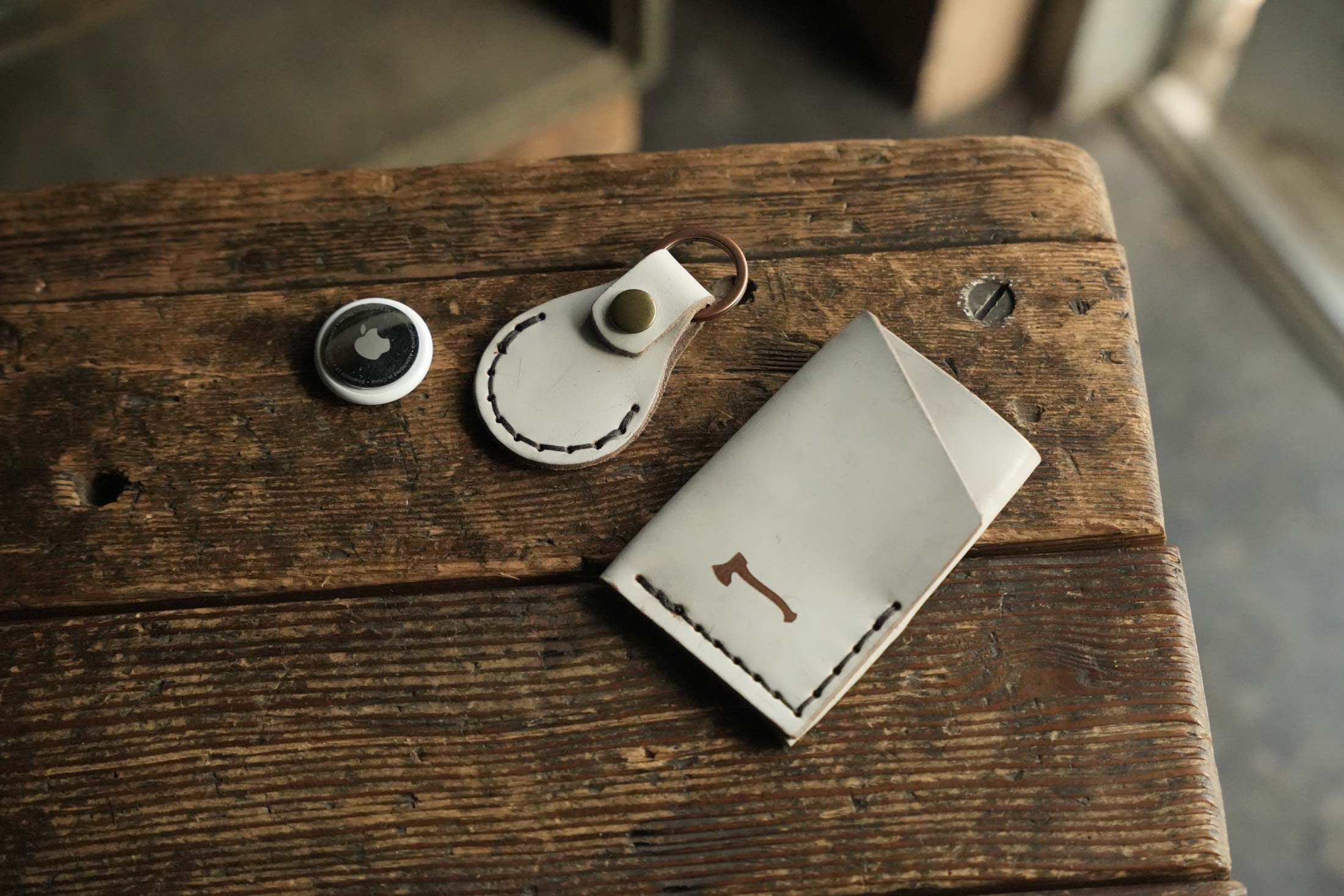 White Orange Ghost Limited Edition Handmade Leather Wallets – Craft and ...