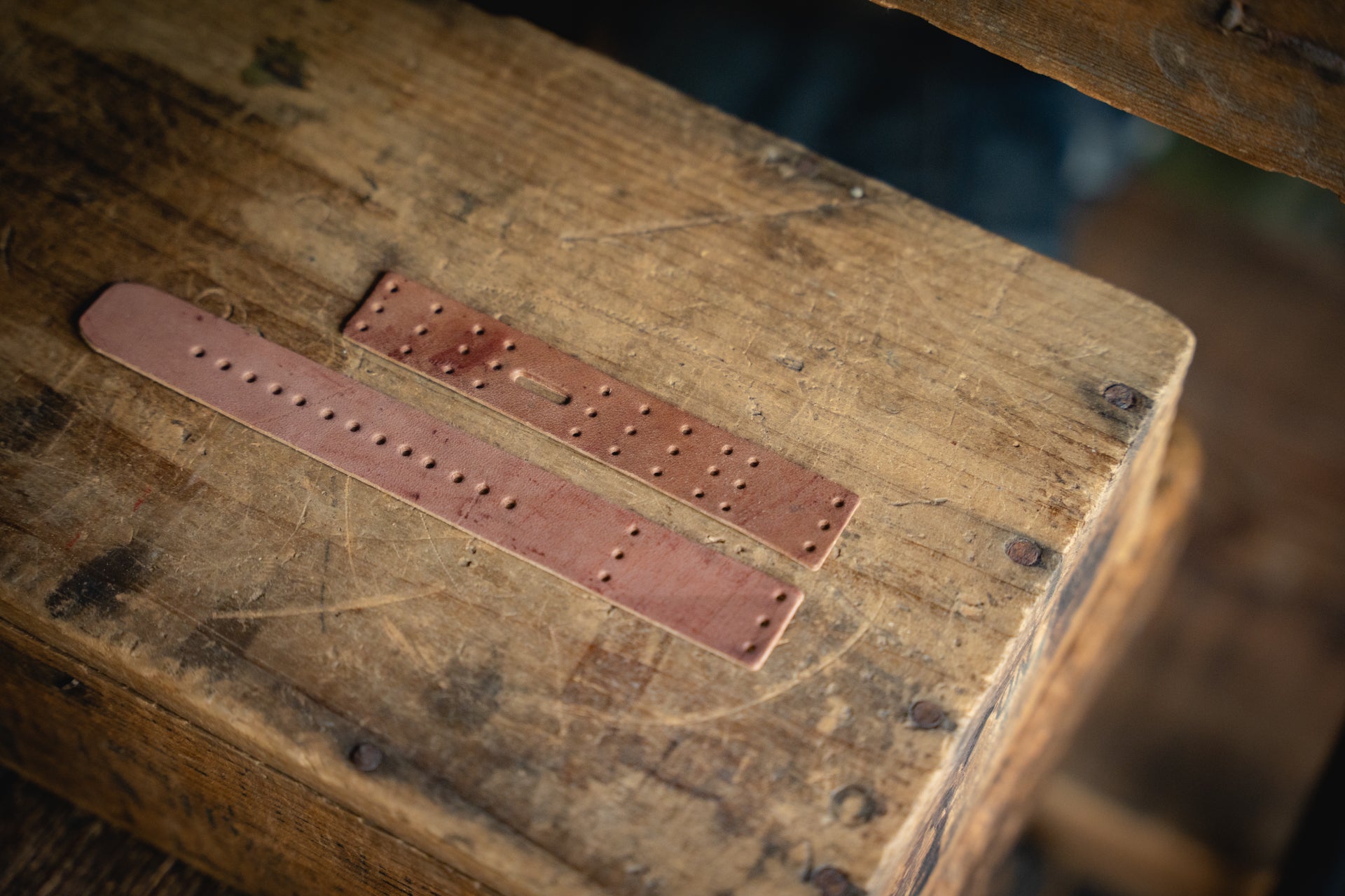 Horween Shell Cordovan Leather Watch Strap USA Handmade Durable – Craft ...