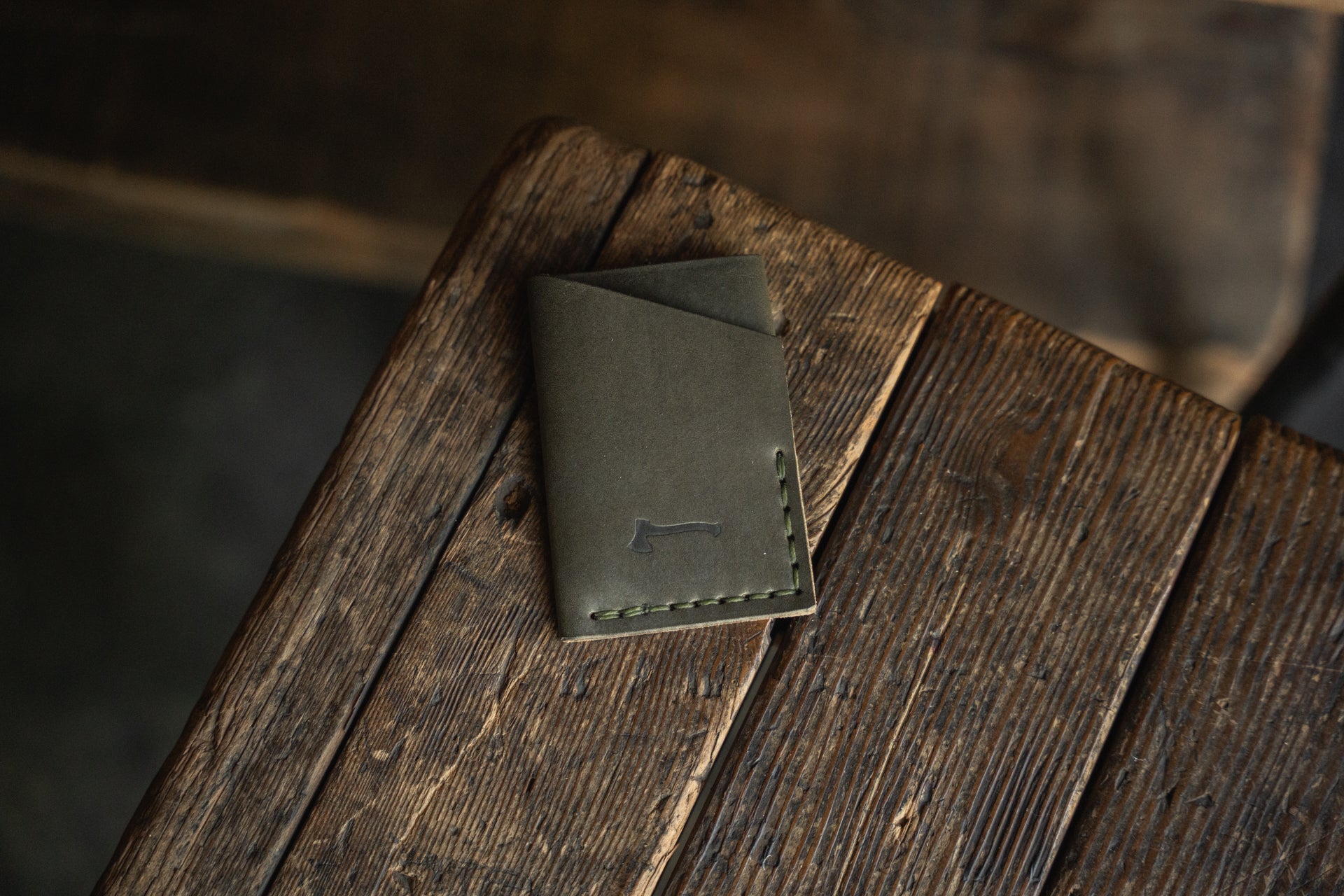 Twobit Wallet, minimal leather card wallet handmade quality USA made ...