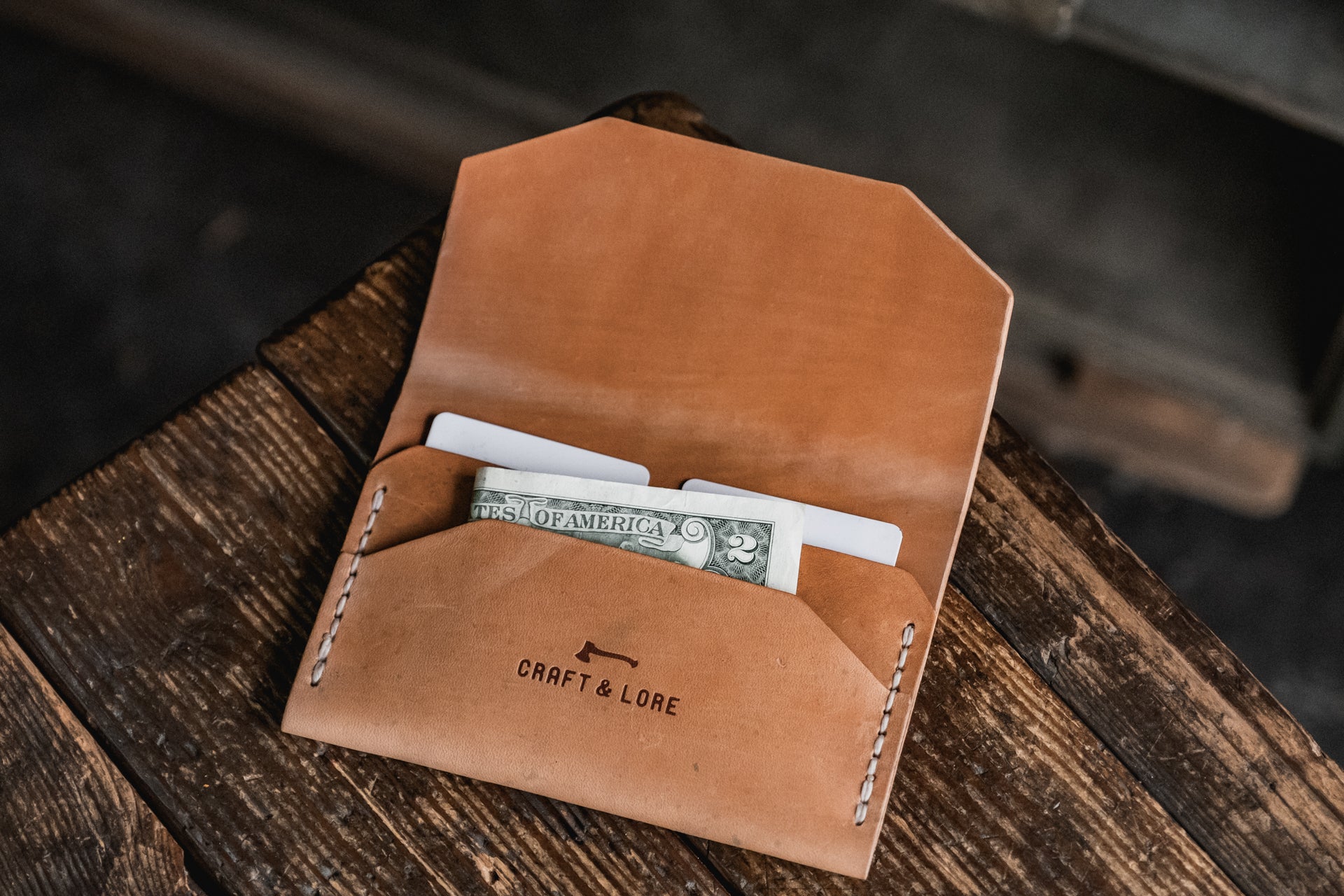 Enfold Fullsize Wallet Horween Shell Cordovan – Craft and Lore
