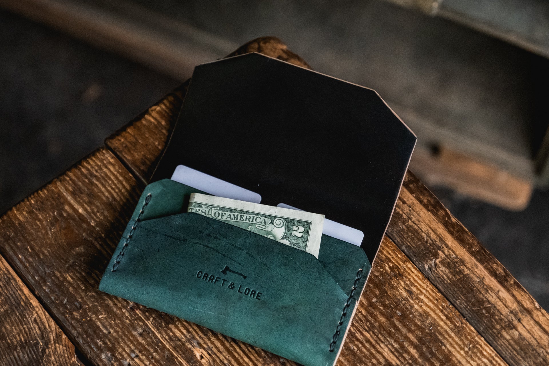 Enfold Fullsize Wallet Horween Shell Cordovan – Craft and Lore